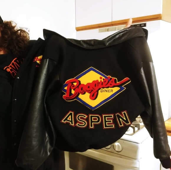 Boogie's Diner | Jackets & Coats | Rare Vintage Leather Boogies Diner ...